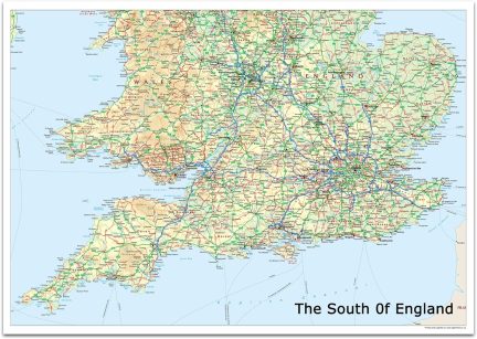 England South Coast Map: 10 Must-Visit Destinations - Travel Dua